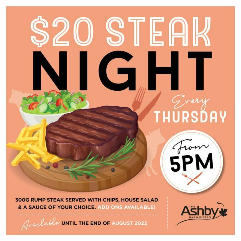 Promotions - The Ashby Bar & Bistro