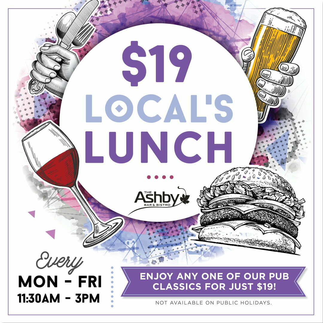 Promotions - The Ashby Bar & Bistro
